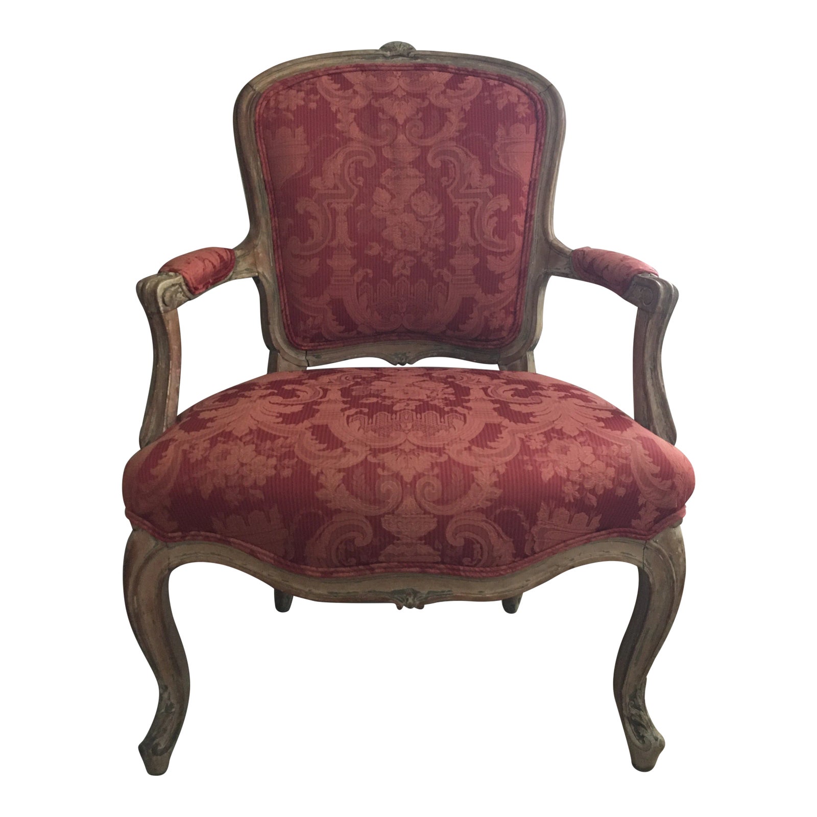 19th C. French Bergere Chair | Chairish