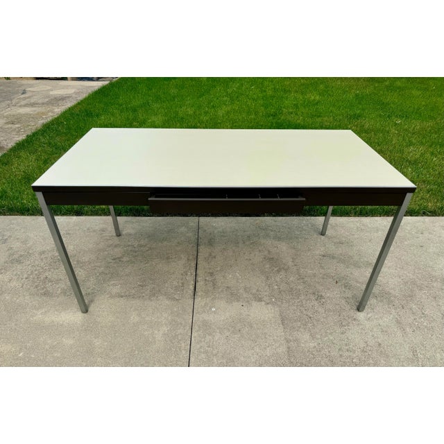 1980s Vintage Steelcase Modern Desk | Chairish
