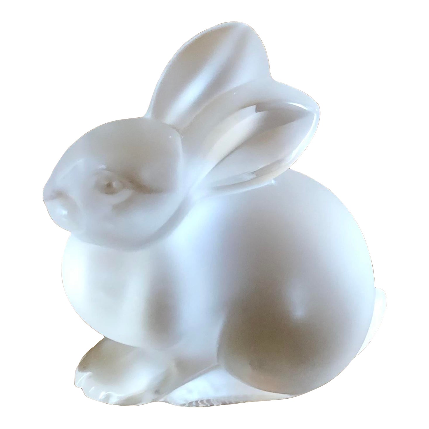 Vintage Lalique Small Rabbit | Chairish