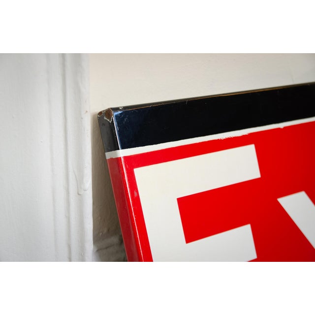 1980s New York City Subway 'Exit' Sign | Chairish