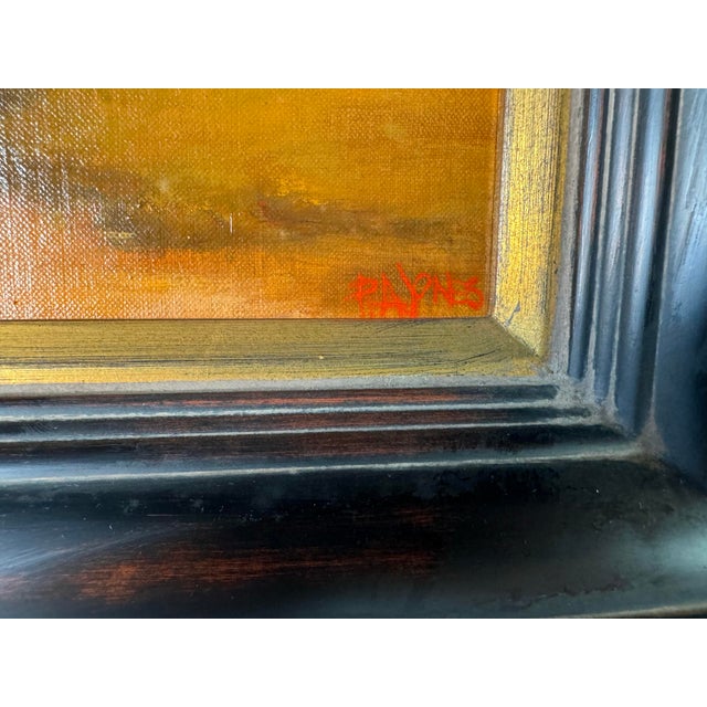 2004 P. A. Jones " the Gilding of the Day " Sunrise Landscape Oil ...