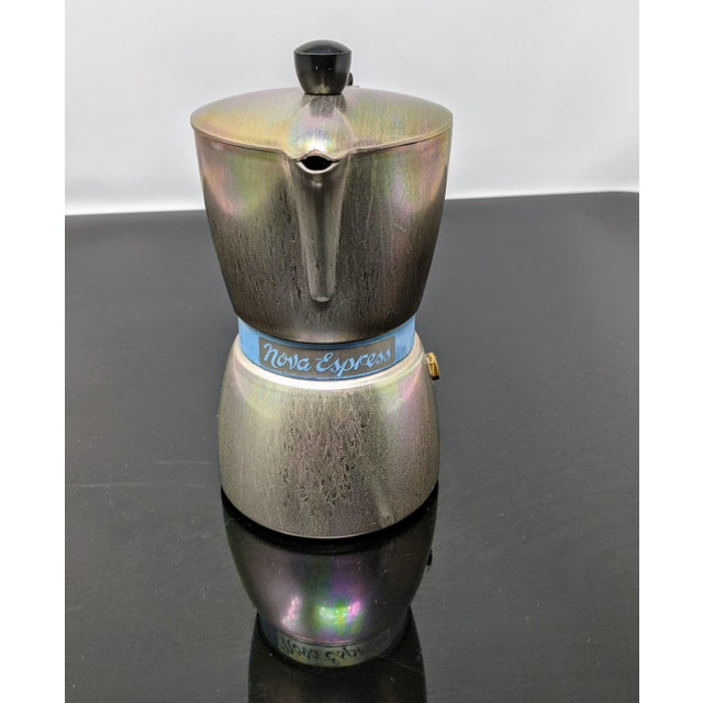 1950s Vintage Nova Express Aluminum Espresso Maker | Chairish