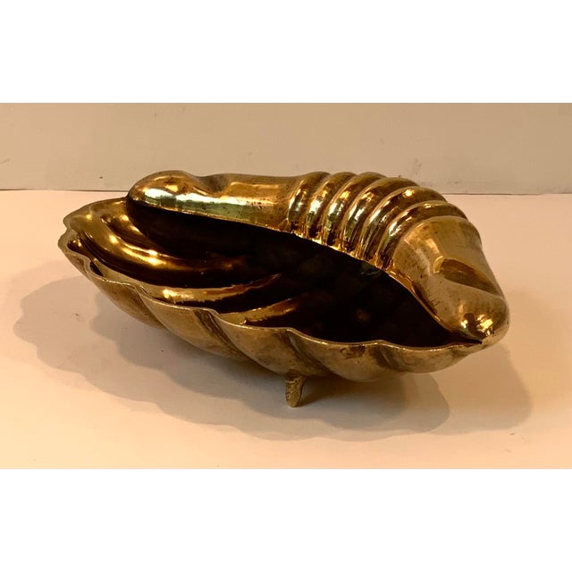 Brass Shell Shaped Soap Dish | Chairish