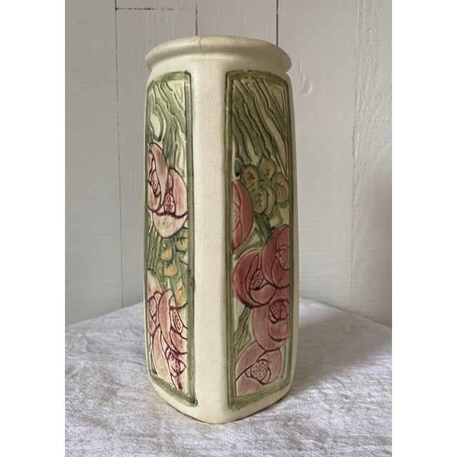 1920s Weller Pottery Roma Arts and Crafts Art Pottery Vase | Chairish