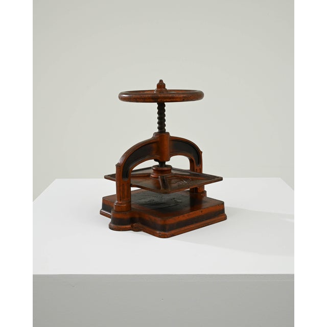 20th Century Belgian Cast Iron Press | Chairish