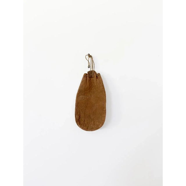 Antique Leather Pouch | Chairish