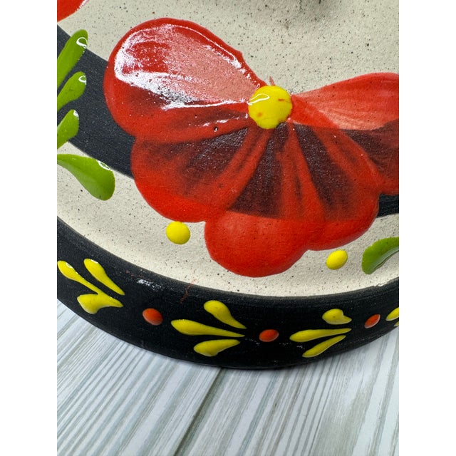 1990s Mexican Pottery Pottery Tripod Bowl | Chairish