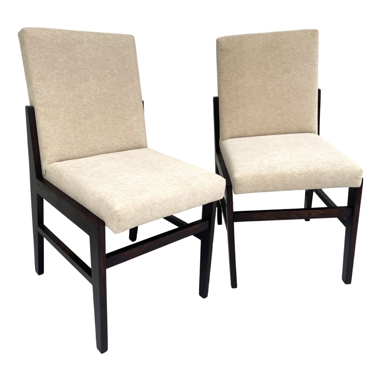 Vintage Scandinavian Chairs, 1960s, Set of 2 | Chairish