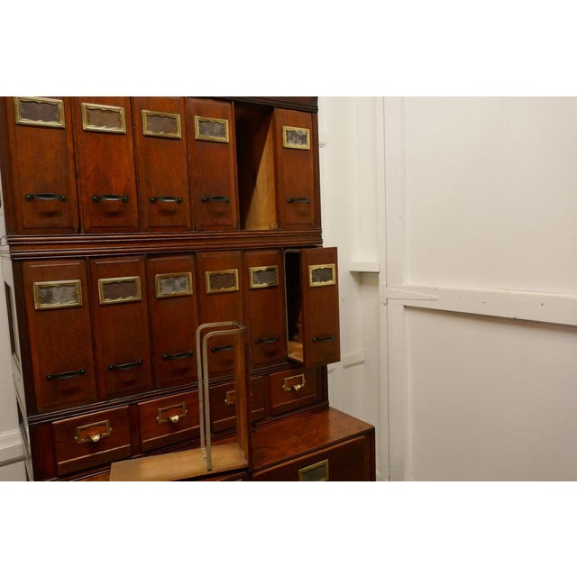 Vintage Industrial Yawman and Erbe Stacking Filing Cabinet, 1900s ...