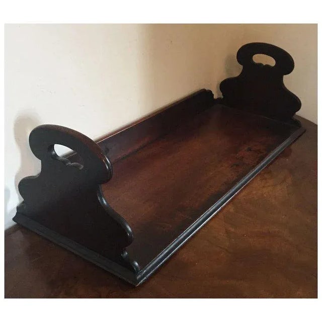 Antique Early 19th Century English Georgian Mahogany Book Rack Caddy ...