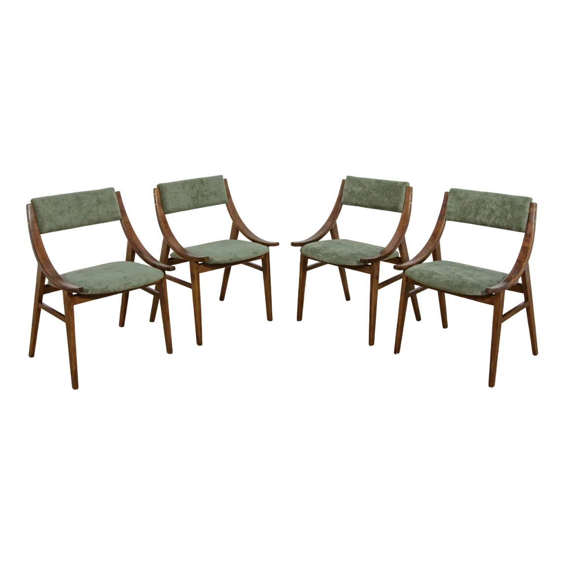 Ski Jumper Chairs by Juliusz Kędziorek for Zamojska, Poland, 1970s, Set ...