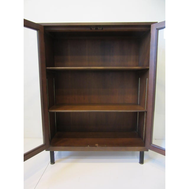 Mid-Century Modern Walnut Bookcase | Chairish
