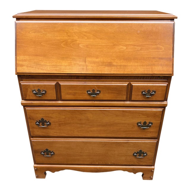 Thomasville Solid Wood Secretary | Chairish