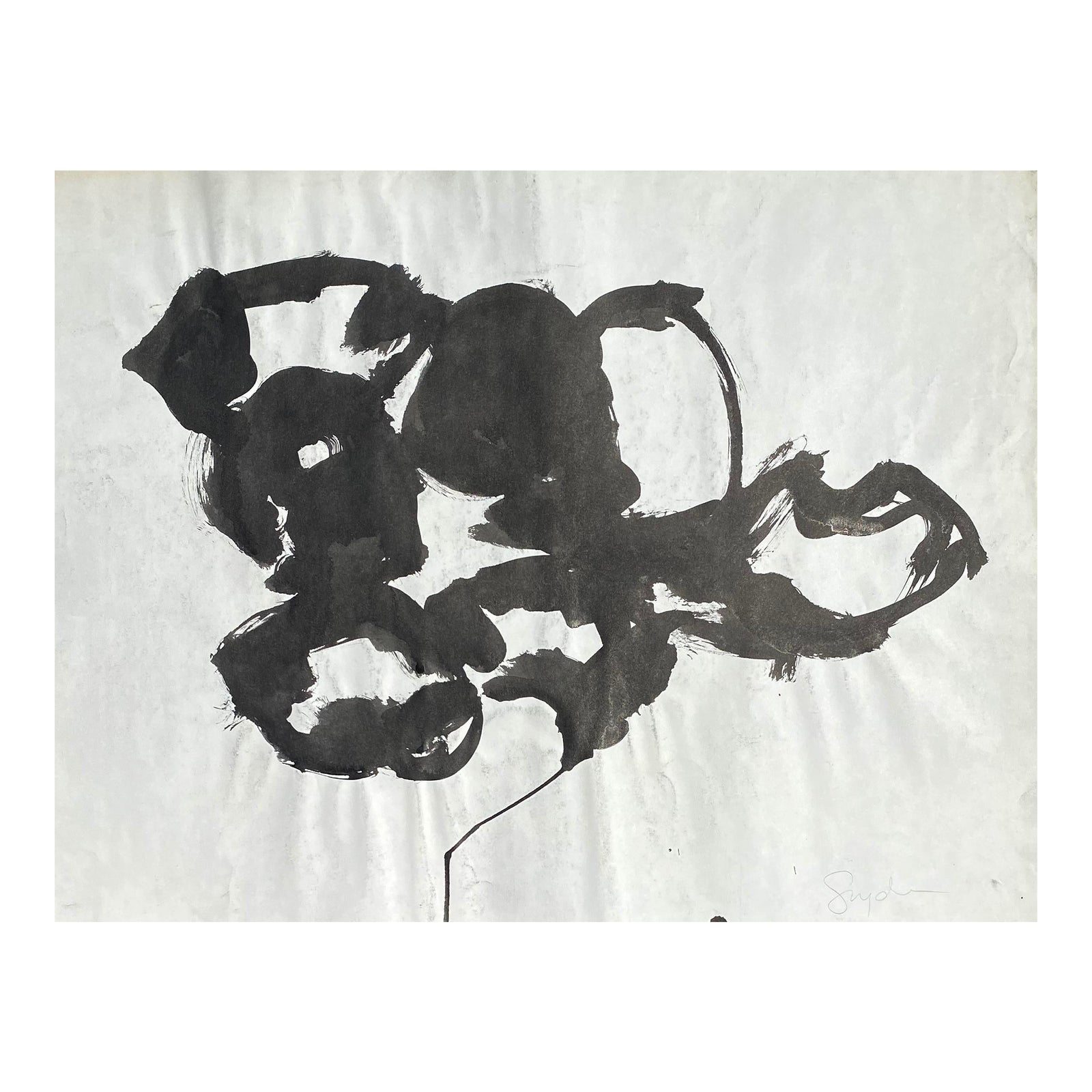 Richard Snyder Modern Abstract Painting | Chairish