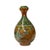 Chinese Yellow Copper Ceramic People Graphic Painting Pear Vase | Chairish