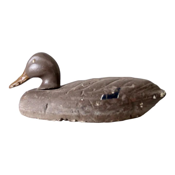 Vintage Foam Duck Decoy | Chairish