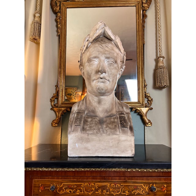 Monumental Plaster Bust Sculpture of Napoleon as Caesar After Antonio ...