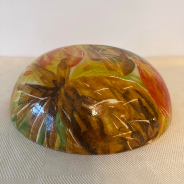 Mid 20th Century Mid-Century Modern Fiberglass Retro Serving Fruit Bowl ...