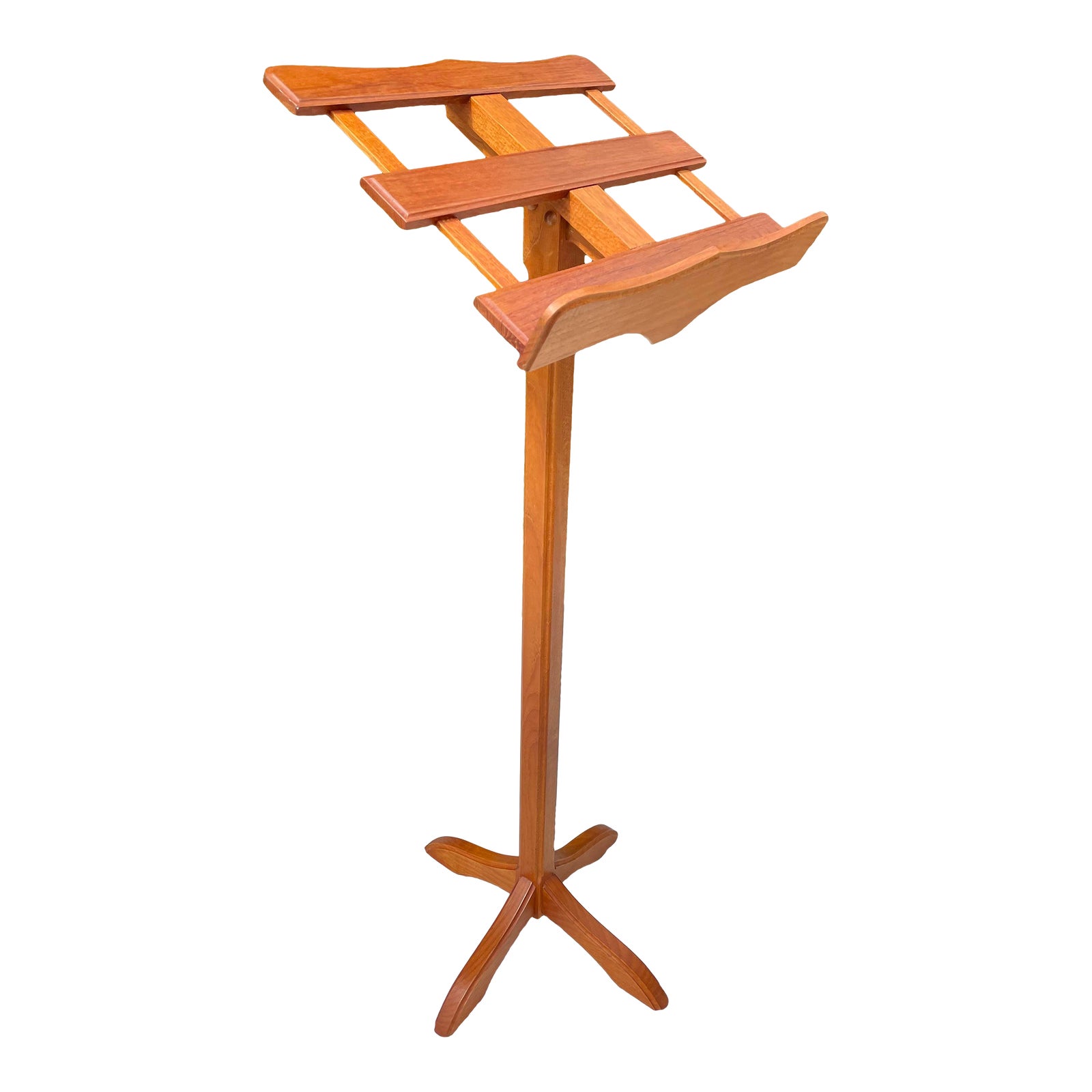 Vintage Danish Modern Style Teak Music Stand | Chairish