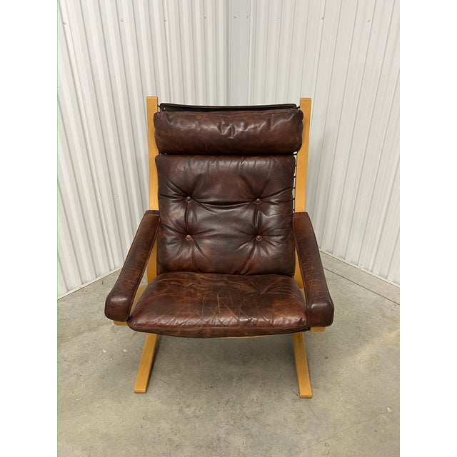 Vintage Siesta Lounge Armchair by Ingmar Relling for Westnofa | Chairish