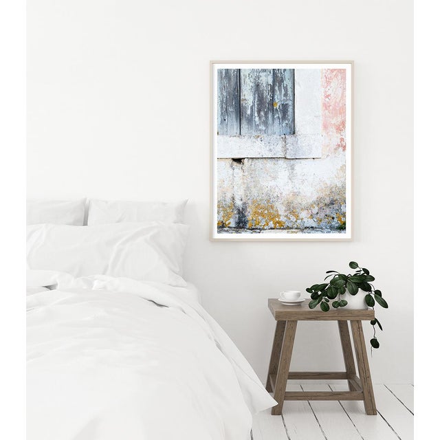 Large Rustic Abstract Art Print, Mediterranean Kefalonia Greece Artwork ...