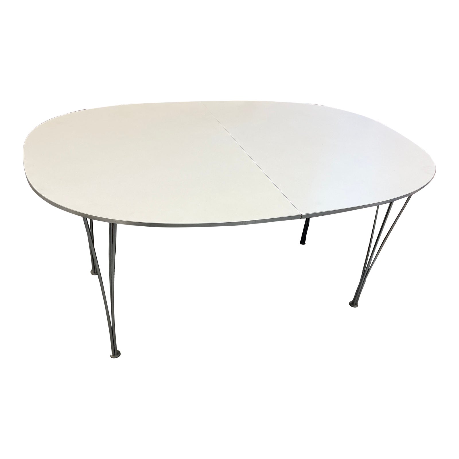 1960s Attributed to Piet Hein & Bruno Mathsson Dining Table | Chairish