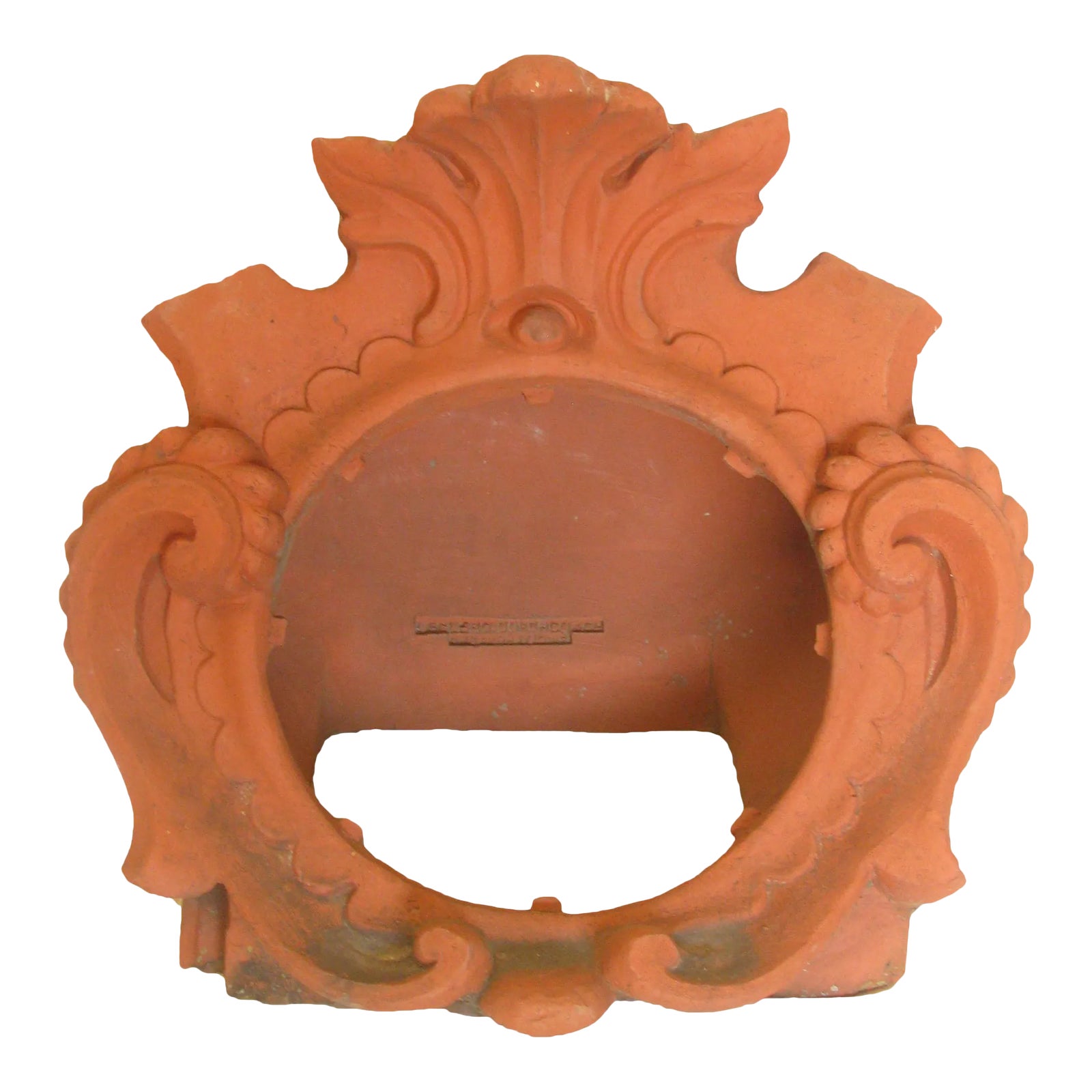 Antique French Terracotta Architectural Element | Chairish