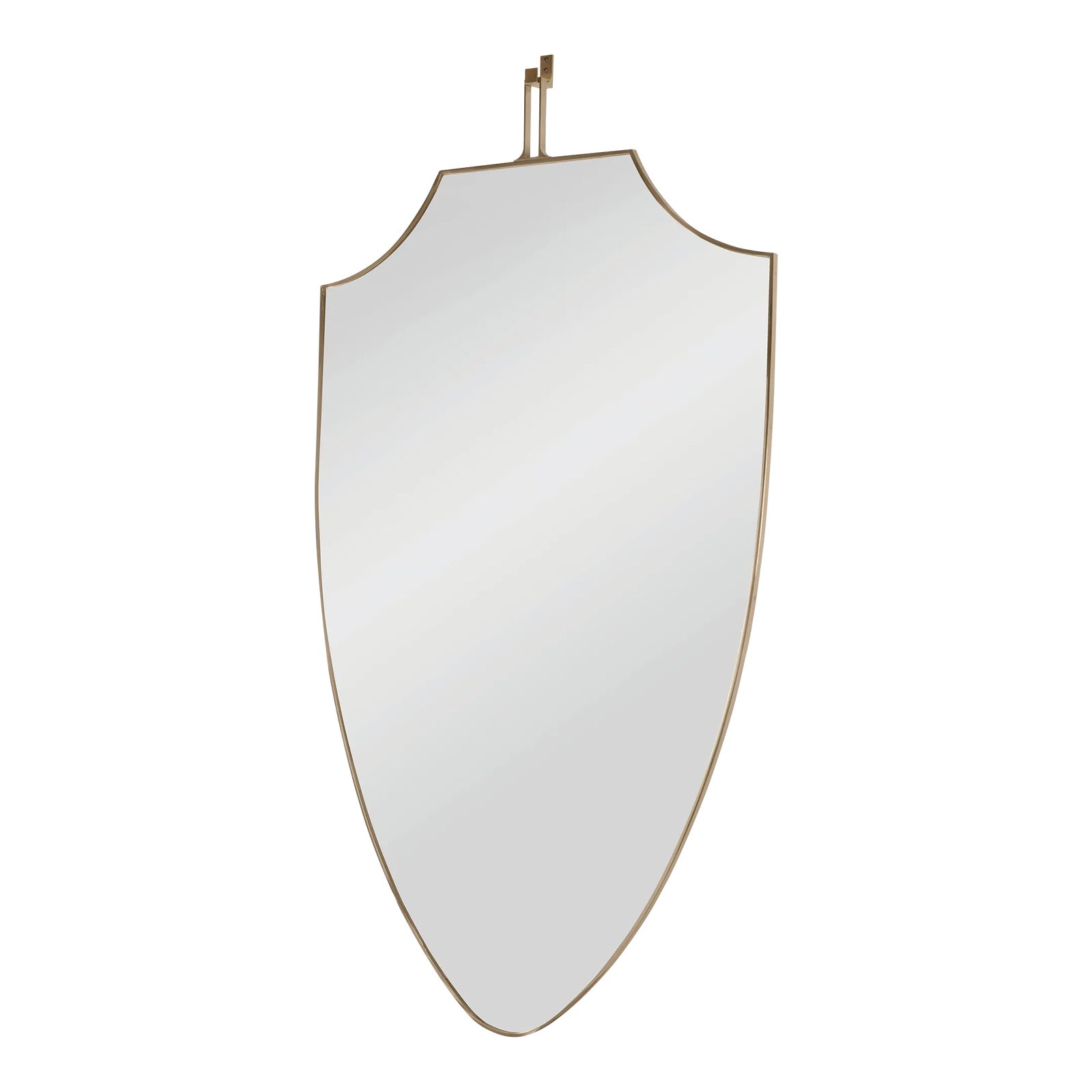 Shield Mirror | Chairish