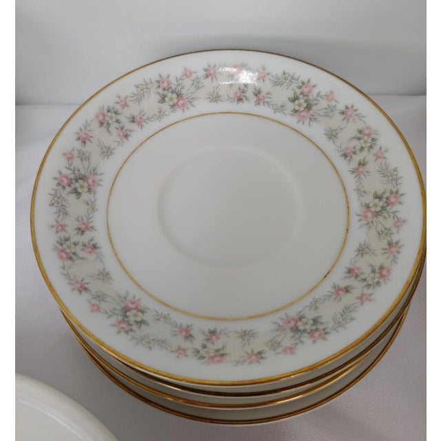 Rc Japan Royal Crown, Pink Rose China Tea Set for 11, #589, 25 Pieces ...