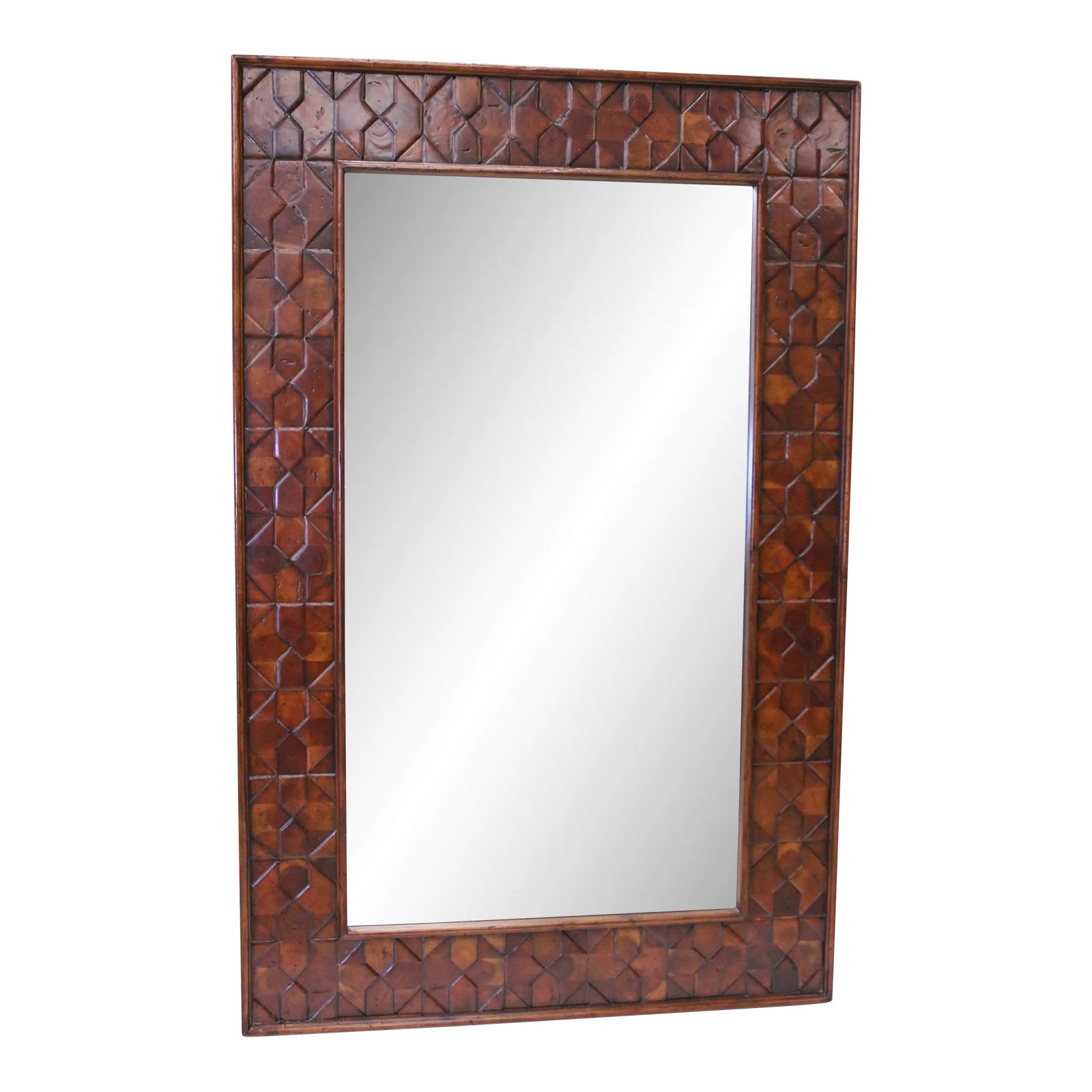 1990s Theodore Alexander Large Mirror | Chairish