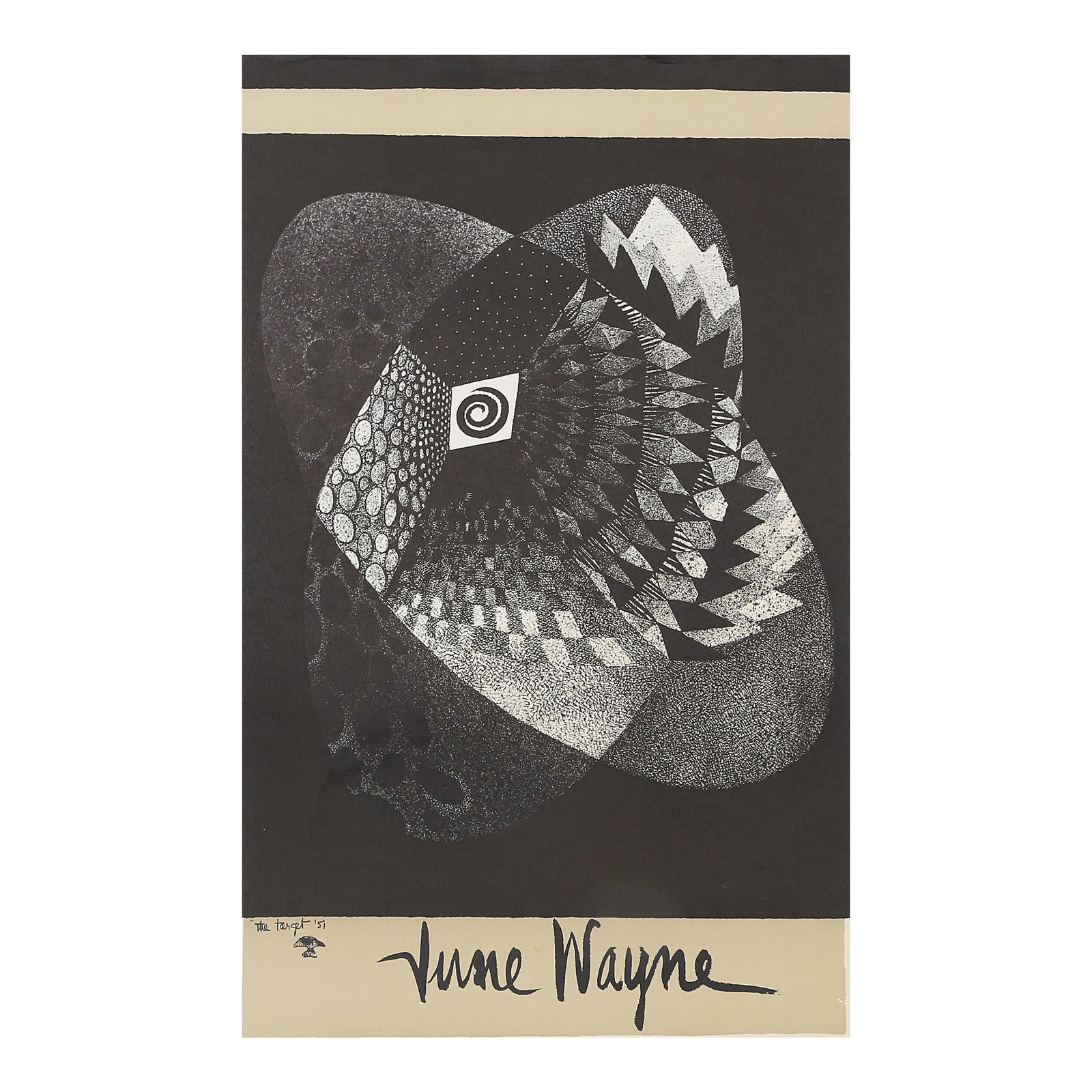 The Target, June Wayne Lithograph Poster | Chairish