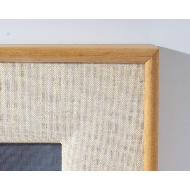 1993 Signed “Winter Light” Oil on Board Painting by Artist John Axton ...