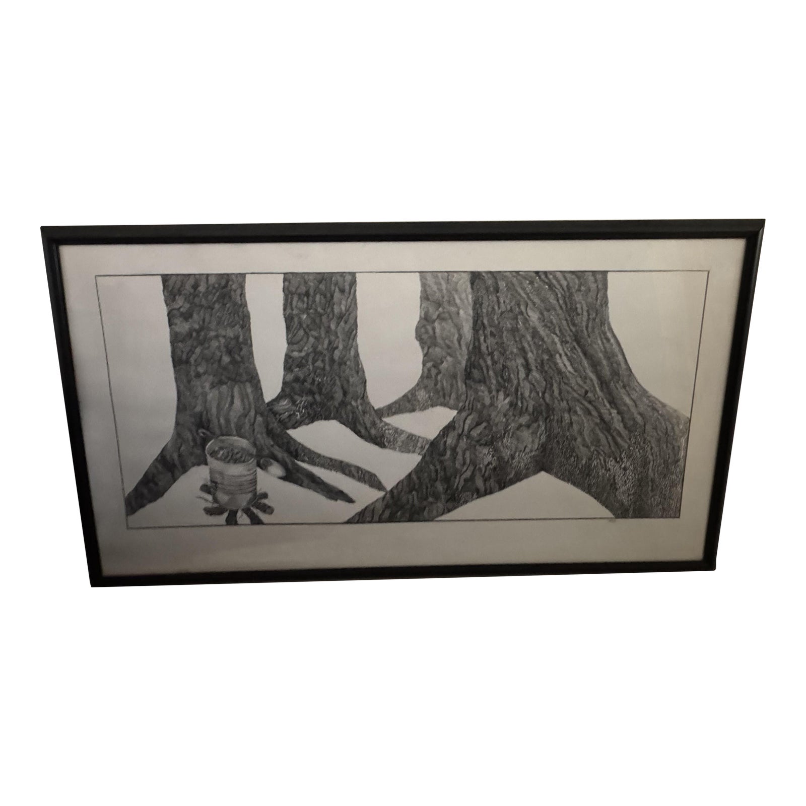 Saul Tepper, American (1899 - 1987) Drawing on Paper Signed, Framed ...
