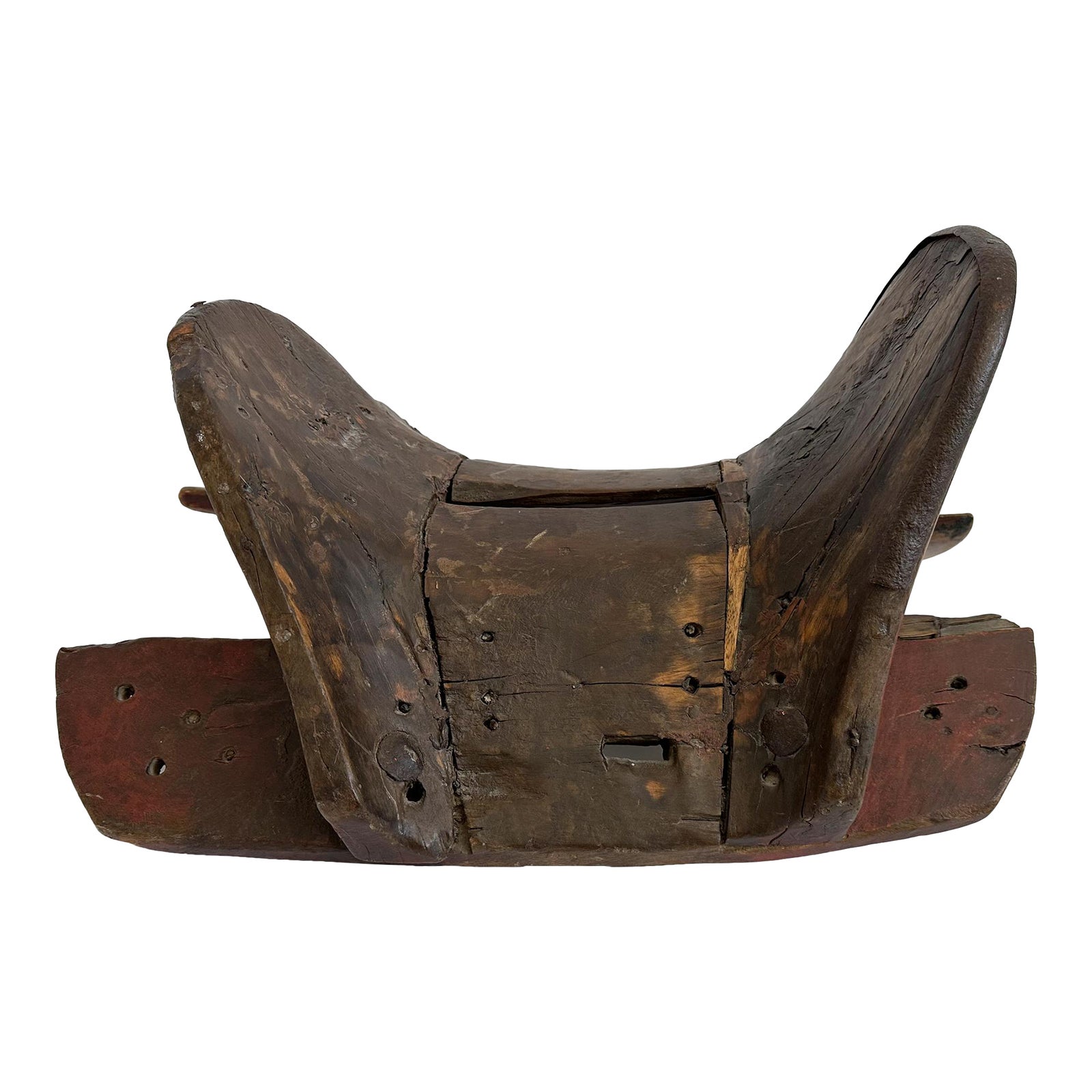 1900s Tibetan Primitive Horse Saddle | Chairish