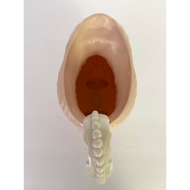 Vintage Lenox Pink Figural Pitcher | Chairish