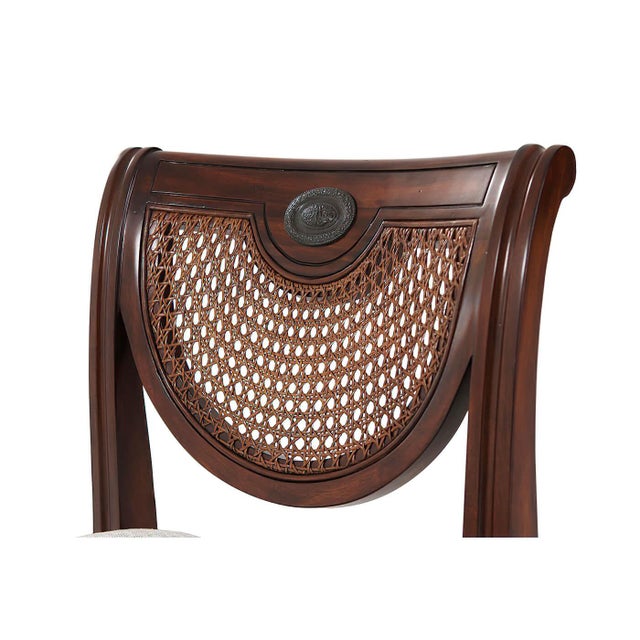 Regency Style Mahogany Side Chair | Chairish