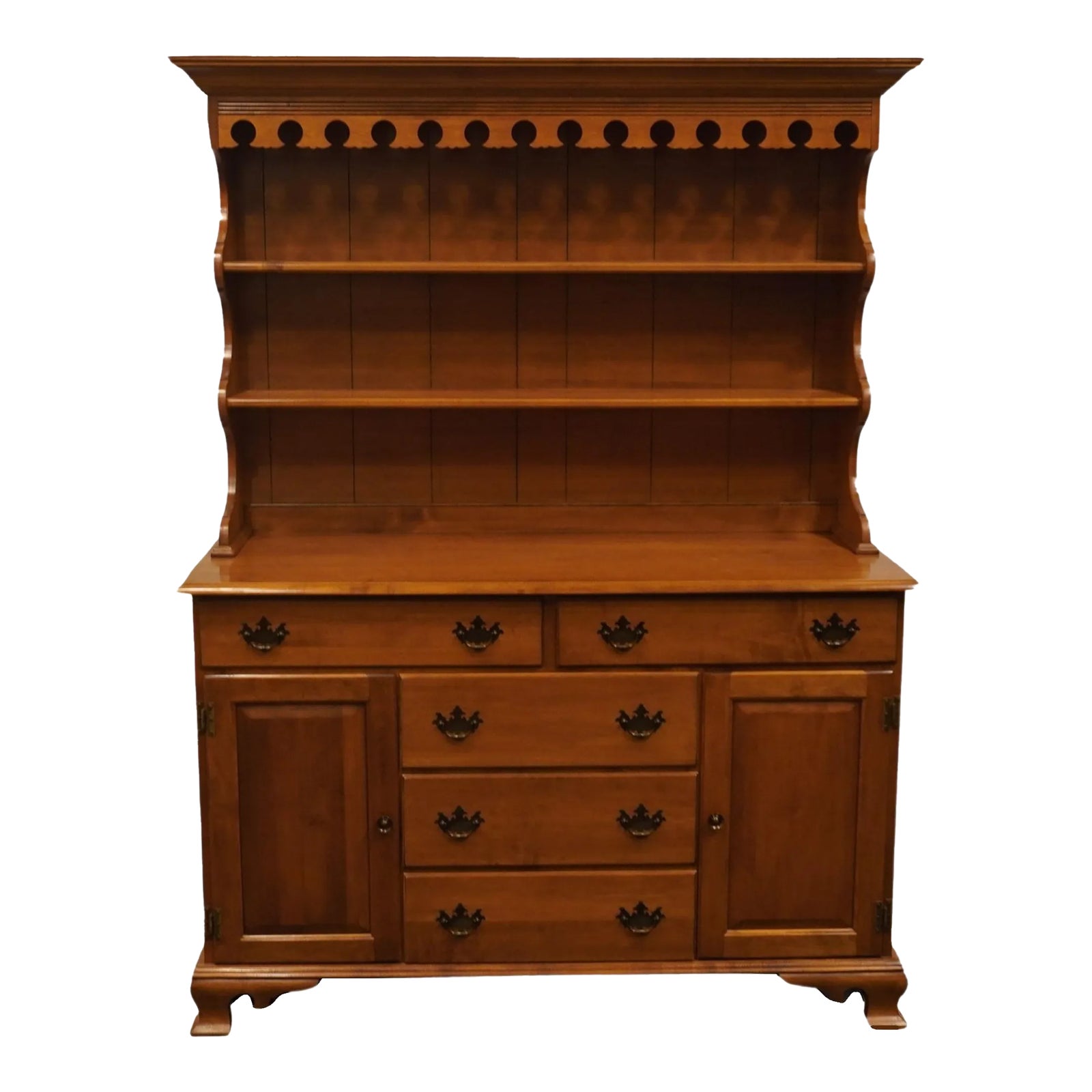 Sprague & Carleton Solid Hard Rock Maple Colonial Early American 56 ...