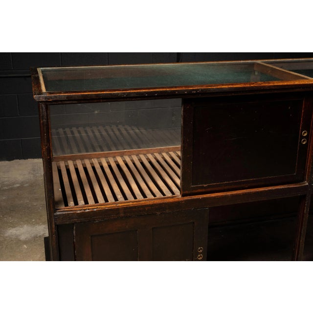 Early 20th Century Antique Mercantile Display Case | Chairish