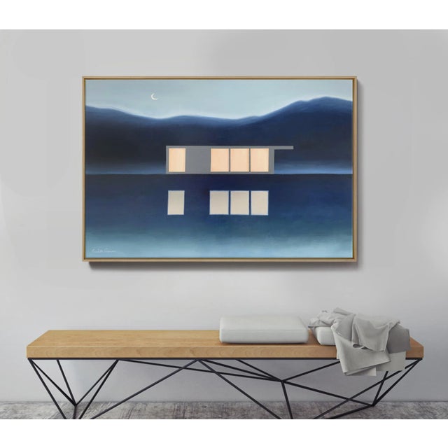 "Night" I Abstract Landscape Painting by Artist Nicolette Capuano ...