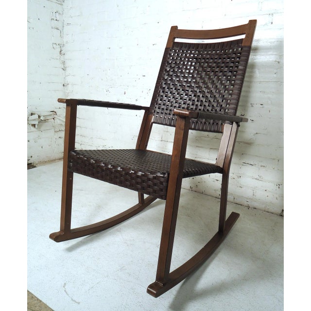 Mid Century Modern Style Rocker | Chairish