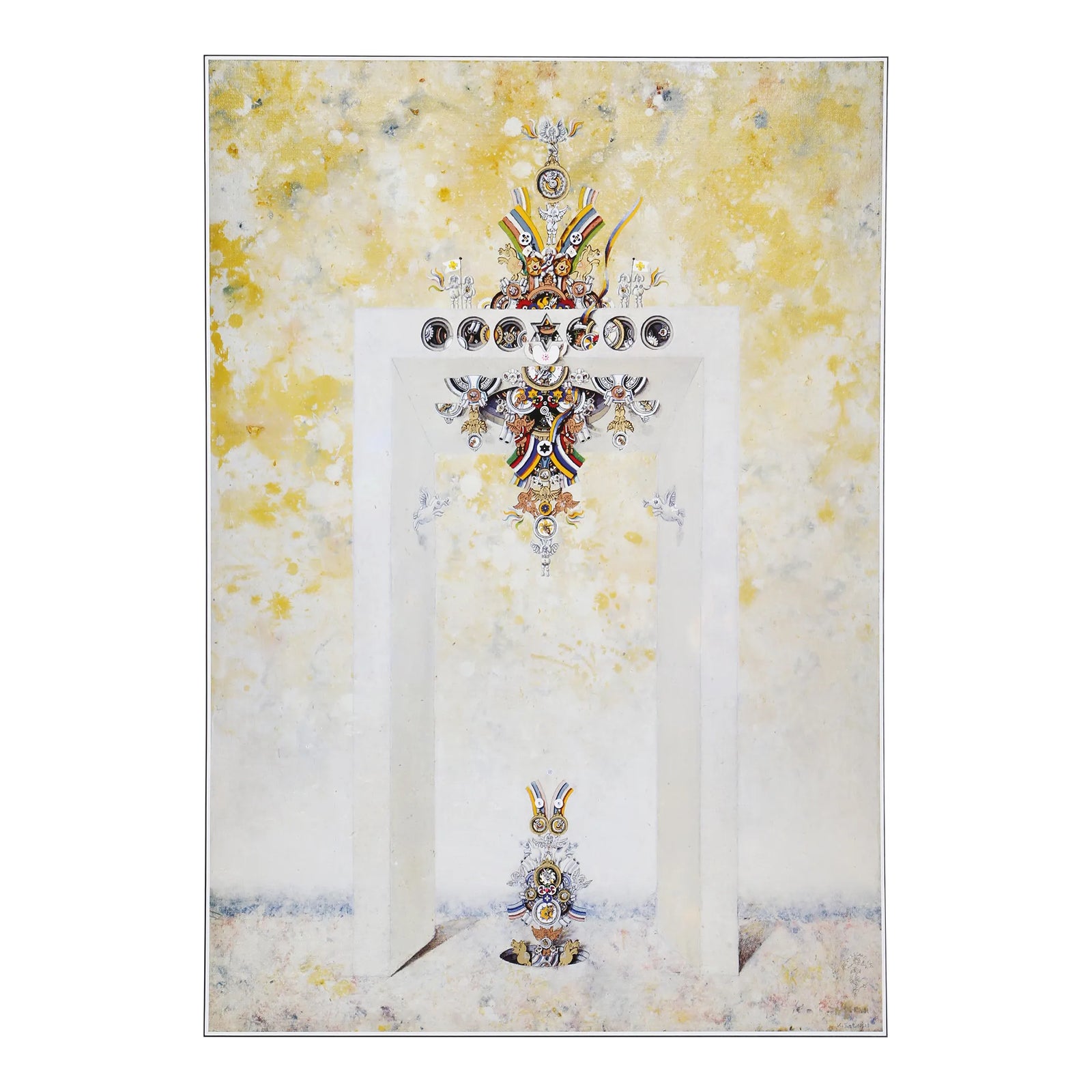 Untitled, Kjell Ringi Offset Lithograph, Signed in Pencil | Chairish