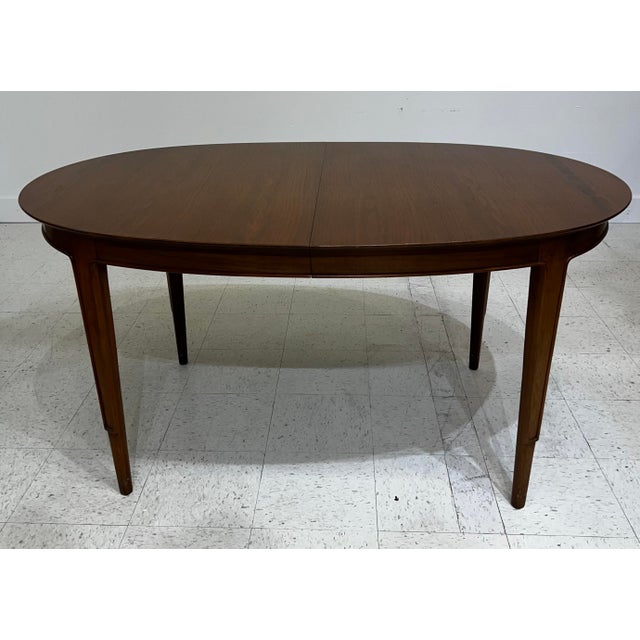 Mid 20th Century Mount Airy Dining Room Table and 6 Chairs John Stuart ...