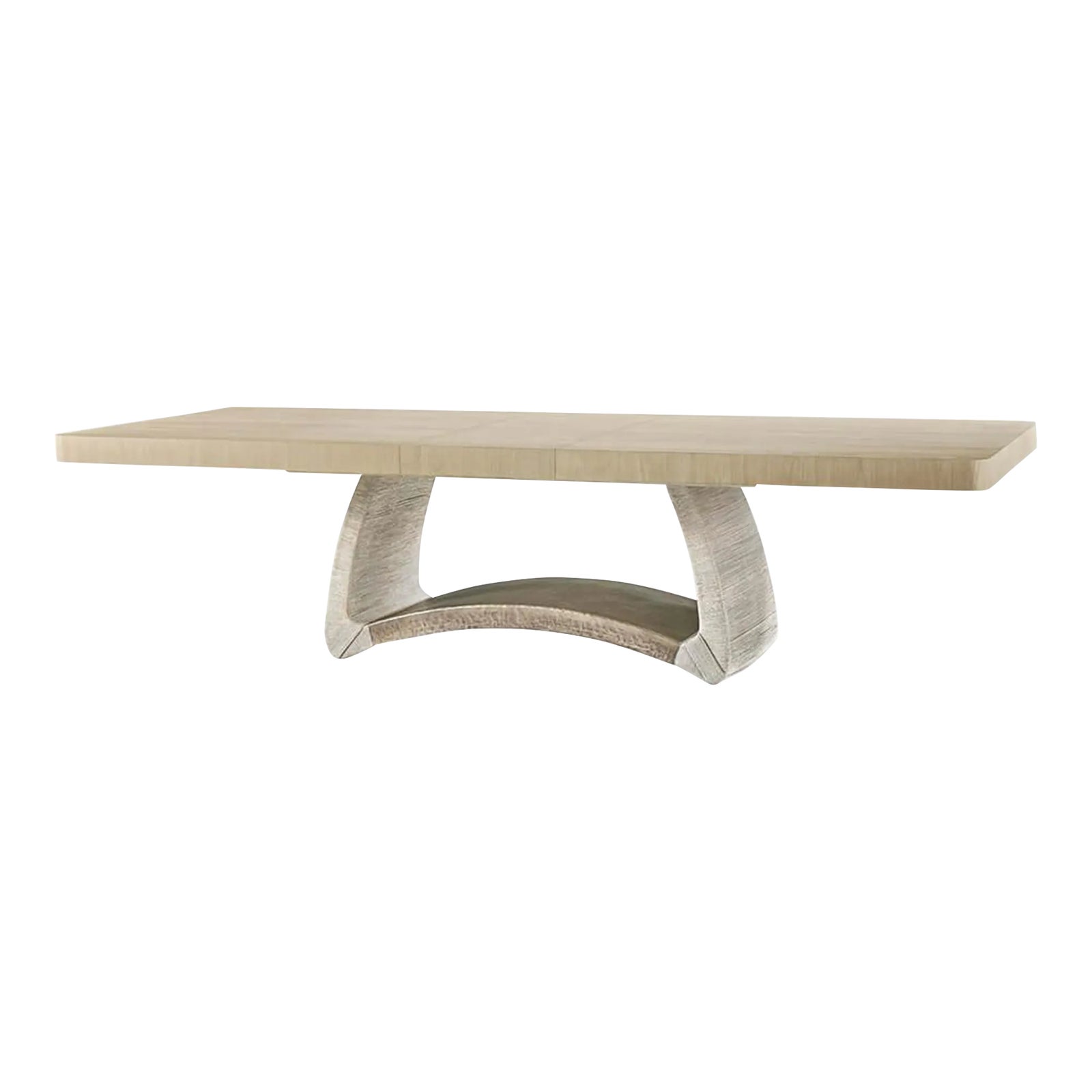 Modern Danish Cord Dining Table | Chairish