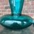Blenko Teal Blue Glass Vase 12” Tall | Chairish