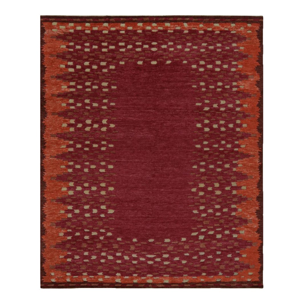 Rug & Kilim’s Scandinavian Style Custom Rug Design With Open Field ...