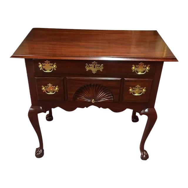 Vintage Lowboy Chest, Henkel Harris Furniture, Cherry Lowboy, Queen ...