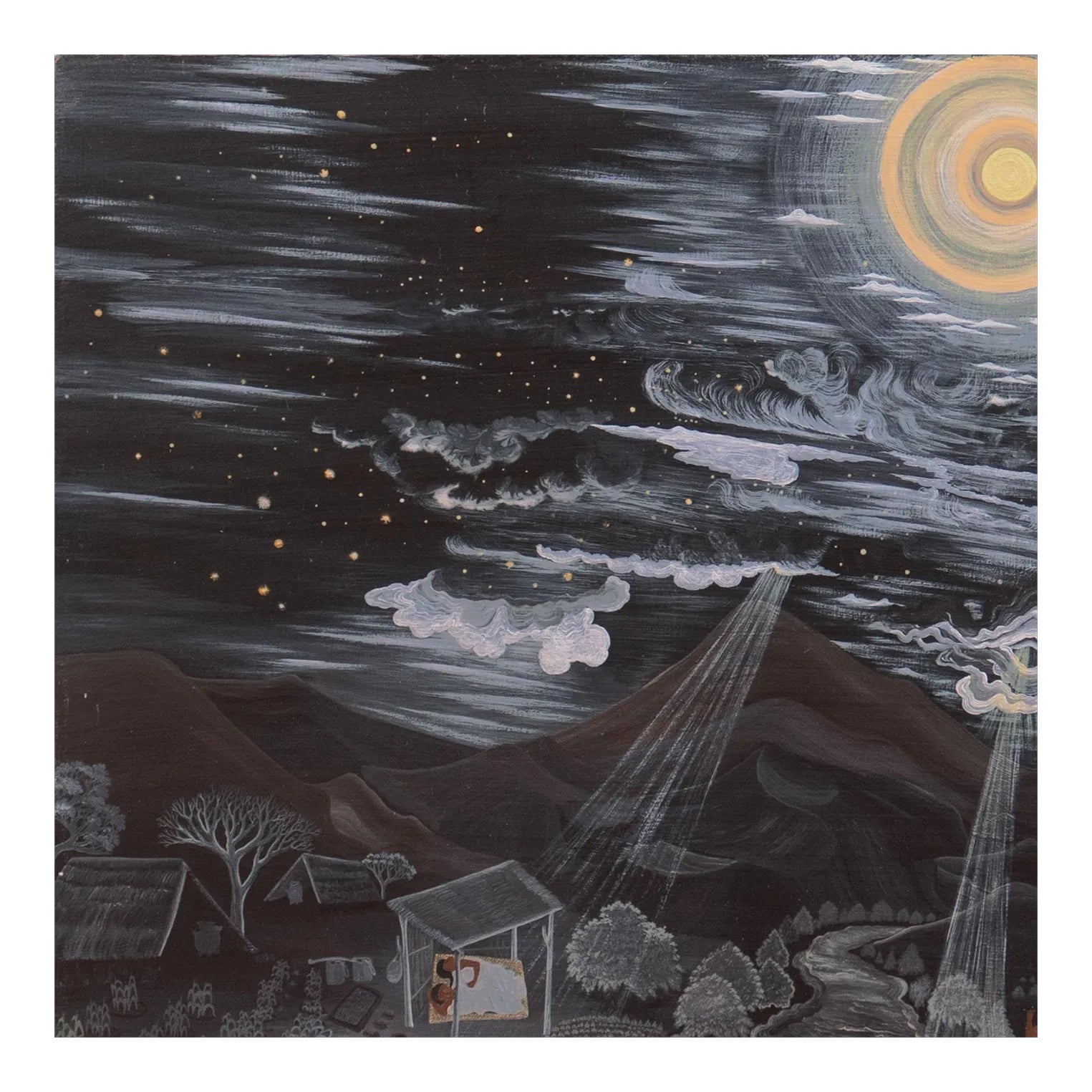 'Creation Story' by Inocencio Jimenez Chino, 1980, Amate, Yale ...