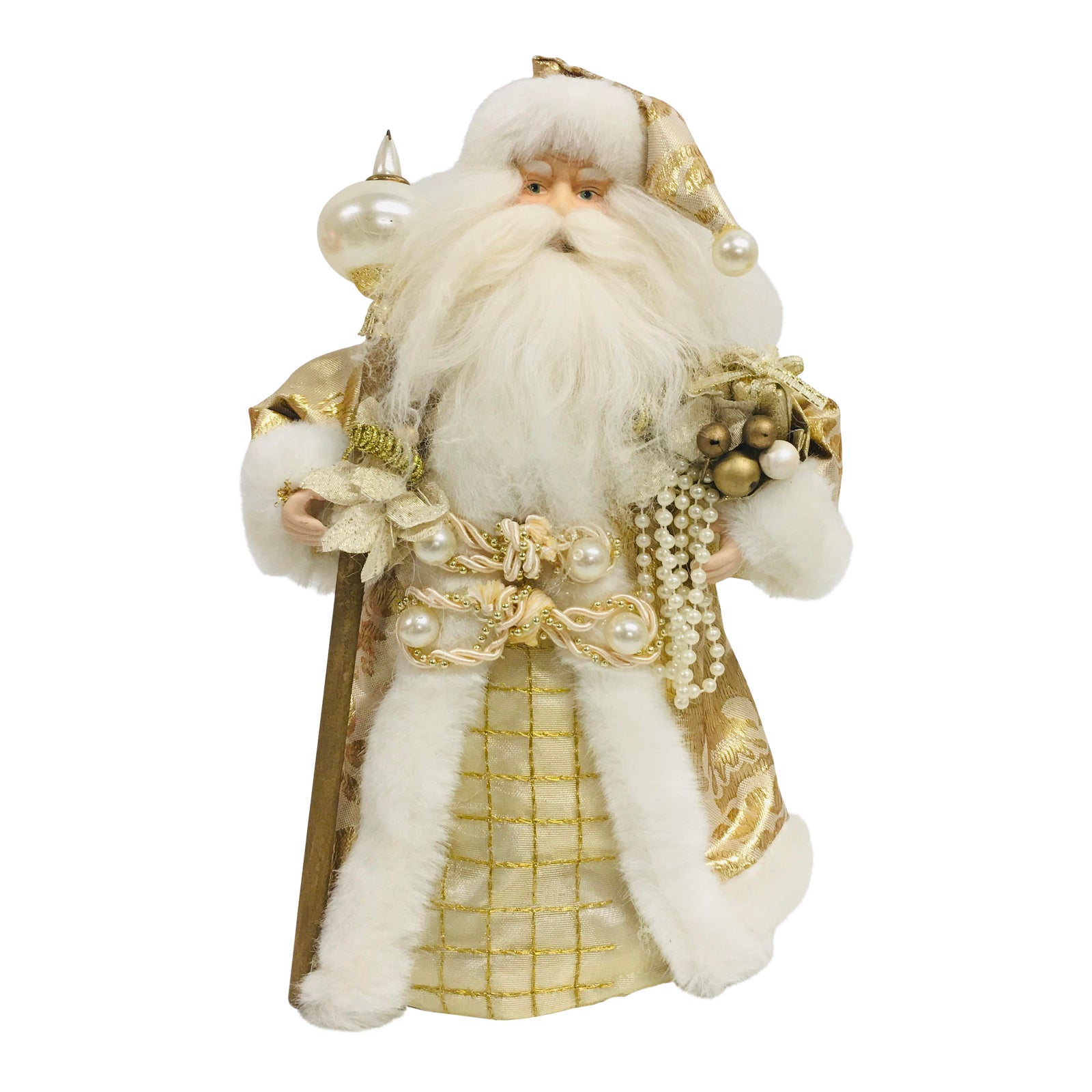 Vintage Santa Claus Tree Topper | Chairish