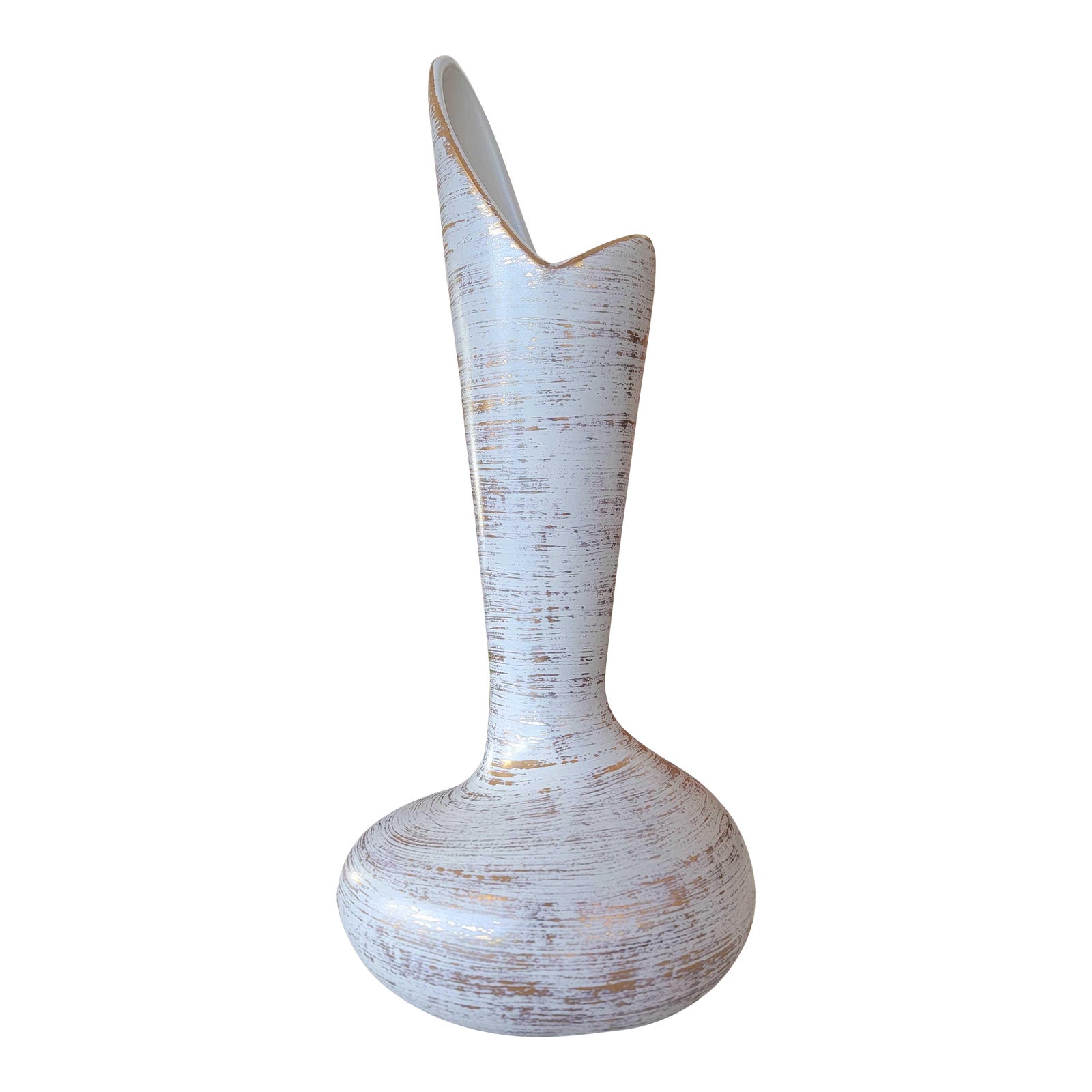 Royal Haegar Mid-Century Asymmetrical Vase | Chairish