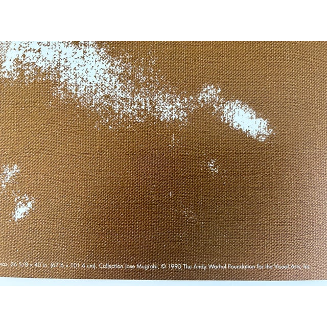 1993 Andy Warhol Two Golden Mona Lisa’s Large Format Warhol Foundation Lithograph | Chairish